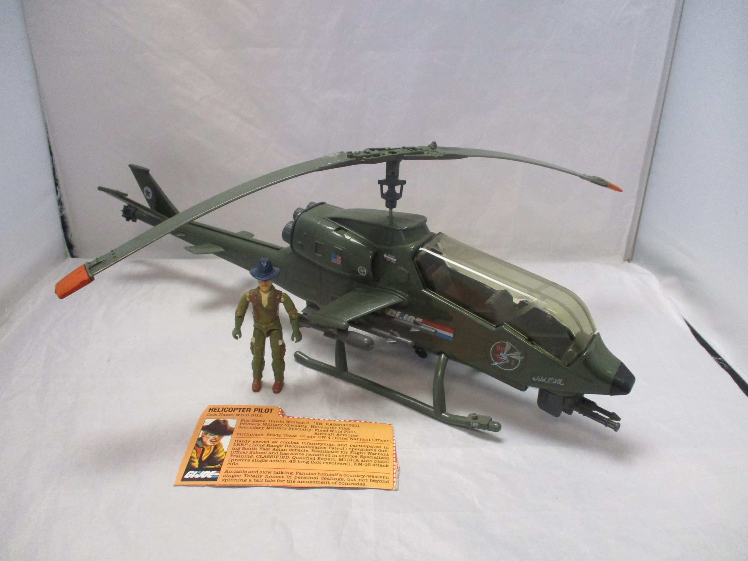 G.I.Joe Dragonfly [XH-1] W/ Wild Bill – Crowemag Toys