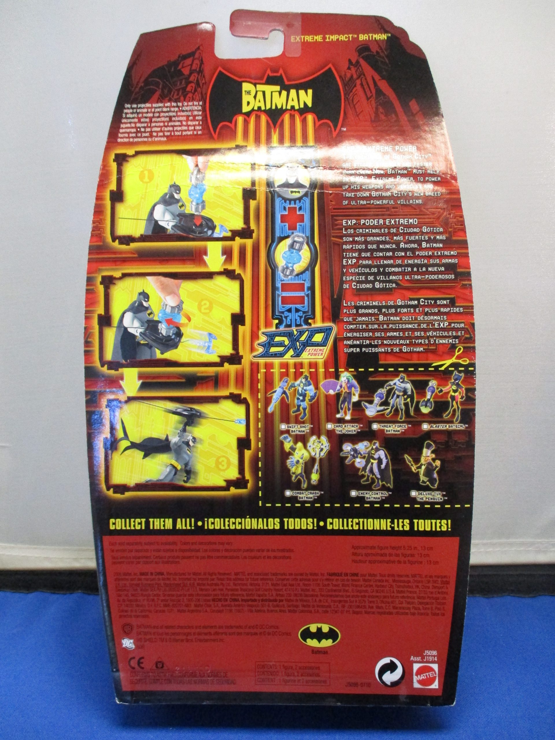 Mattel The Batman Extreme Impact Batman – Crowemag Toys