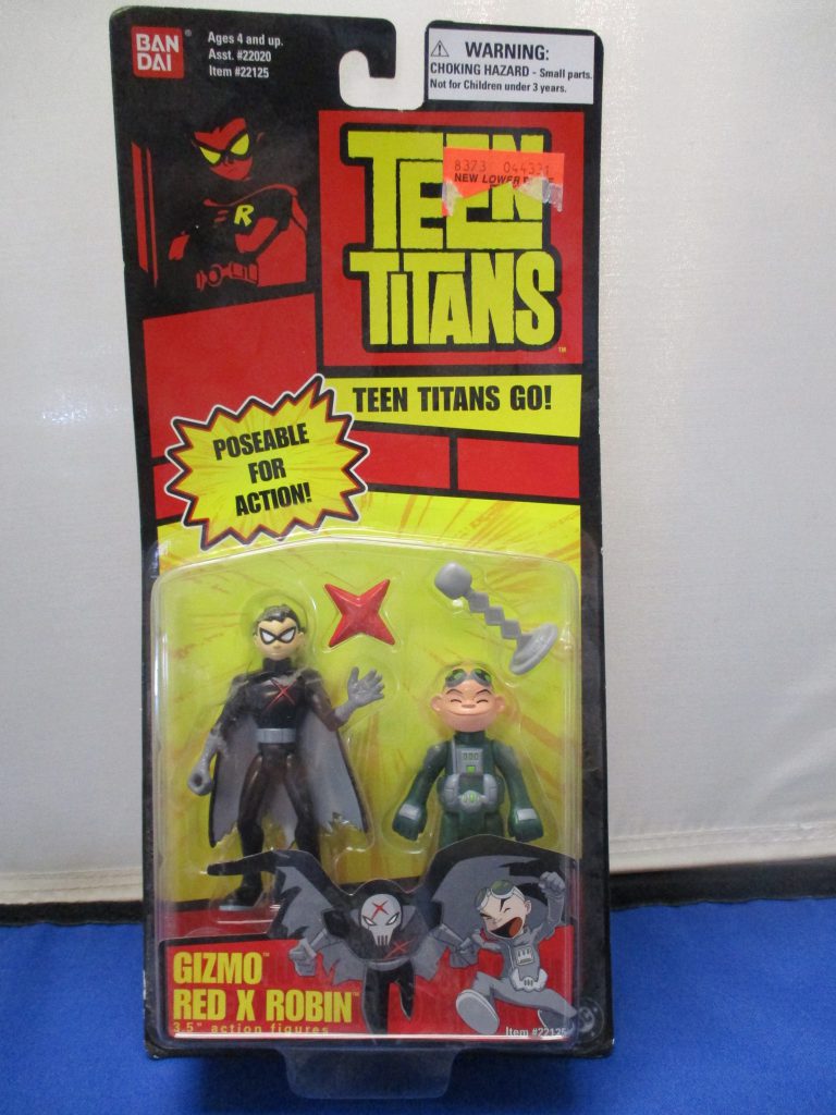 Teen Titans Go! Gizmo and red X Robin 2 Pack – Crowemag Toys