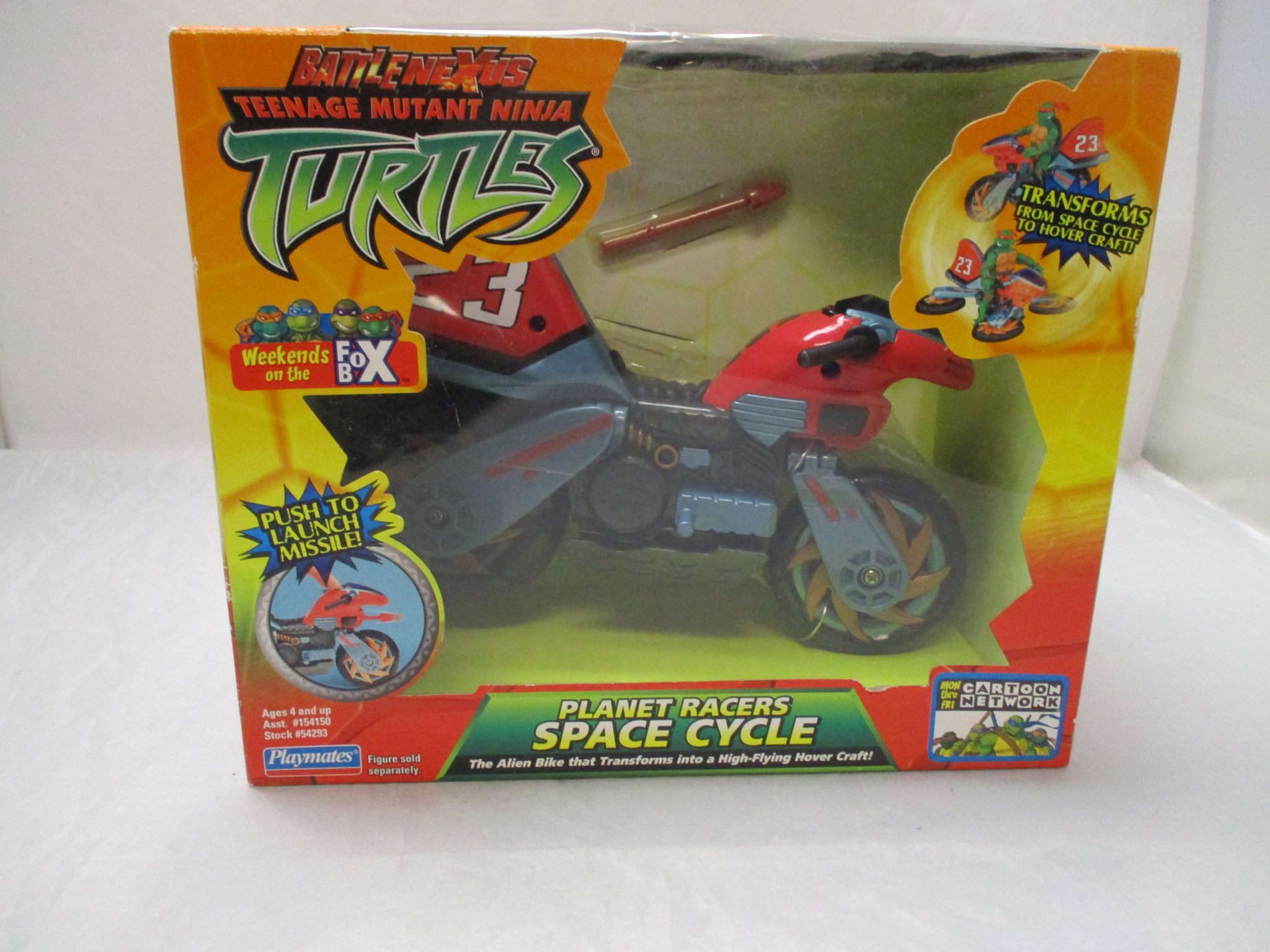 TMNT 2005 Planet Racers Space Cycle – Crowemag Toys