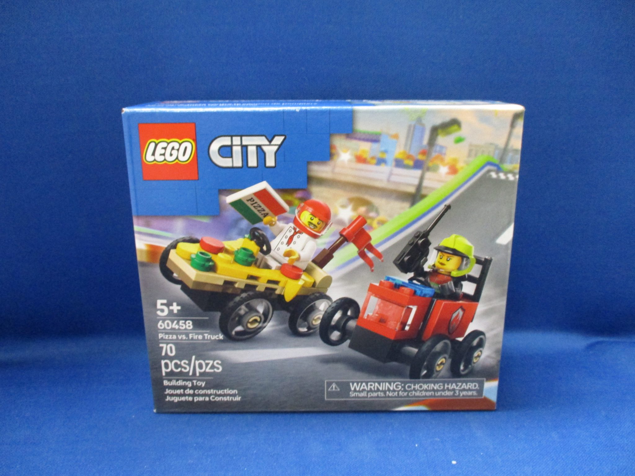 Lego #60458 Pizza Vs. Fire Truck – Crowemag Toys