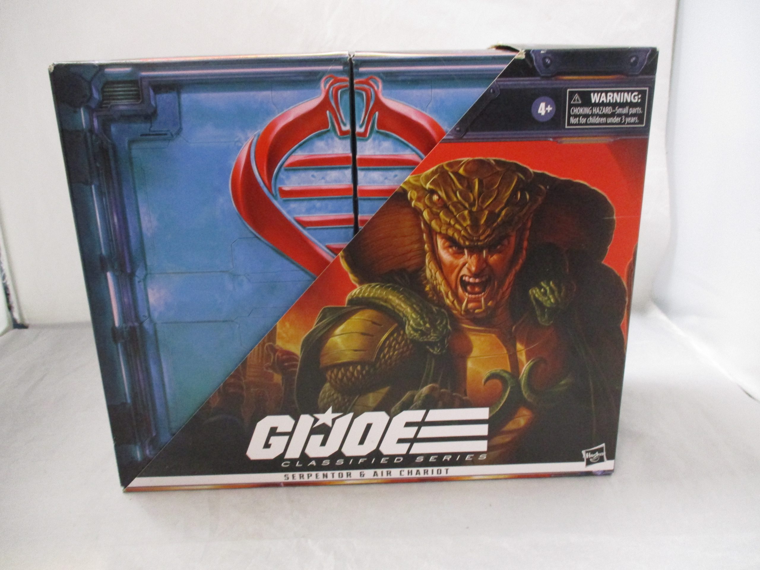G.I. Joe 6″ Classified Series Serpentor And Air Chariot – Crowemag Toys