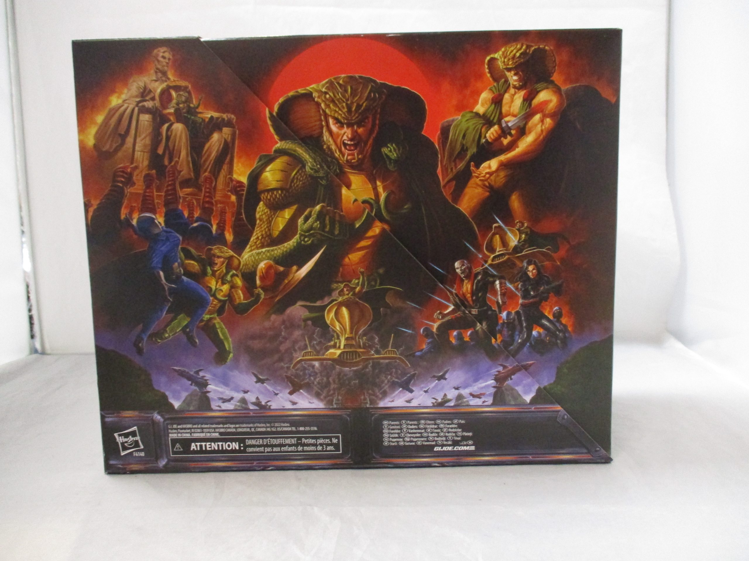 G.I. Joe 6″ Classified Series Serpentor And Air Chariot – Crowemag Toys